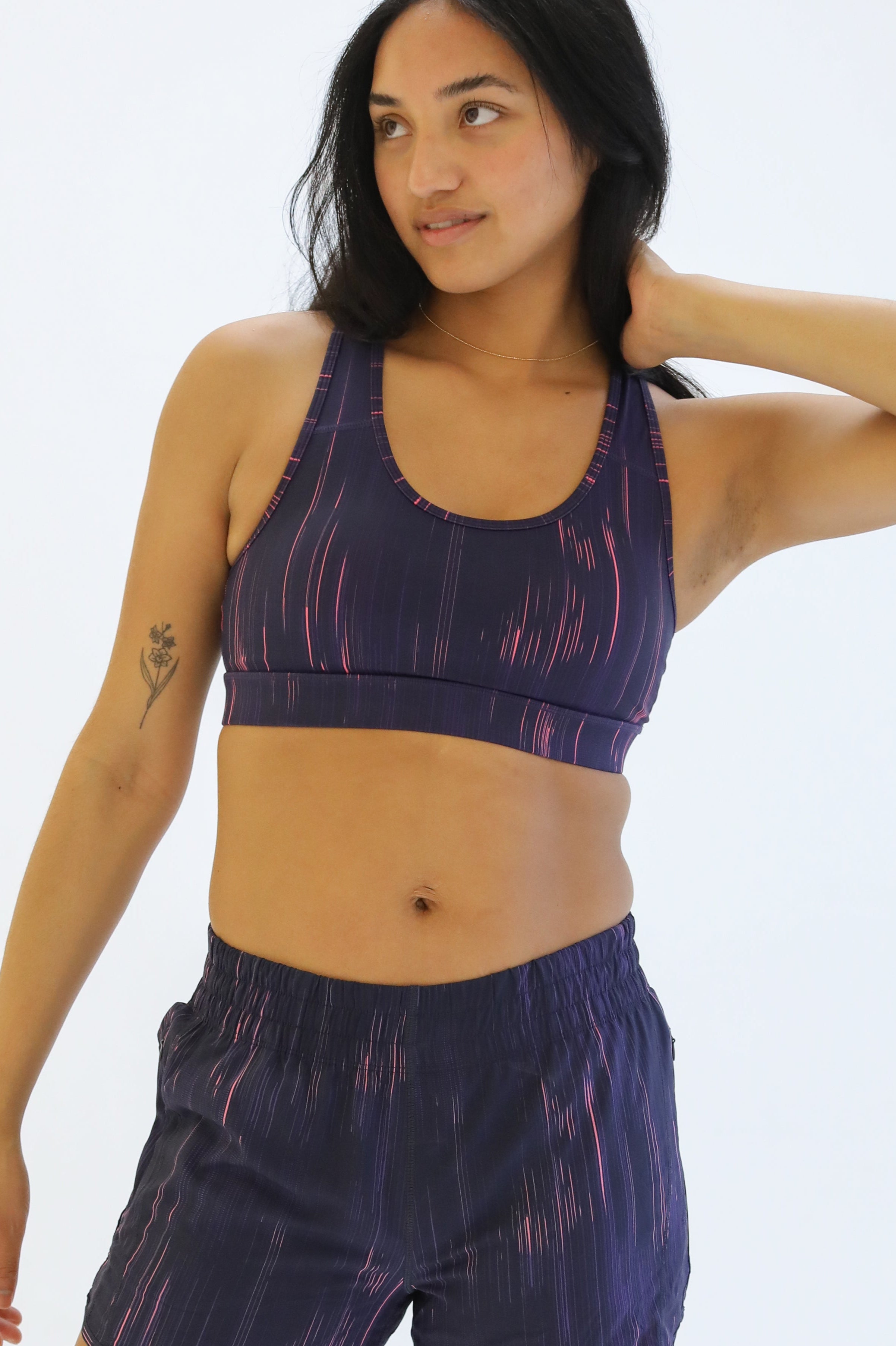 Lux Sarah Sports Bra - Midnight Tech – Senita Athletics
