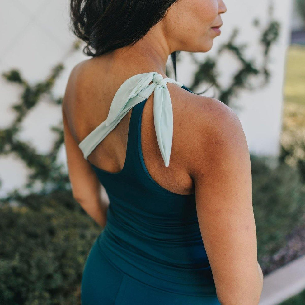 Elle Tankini Top - Pacific - XS & S ONLY - FINAL SALE – Senita Athletics